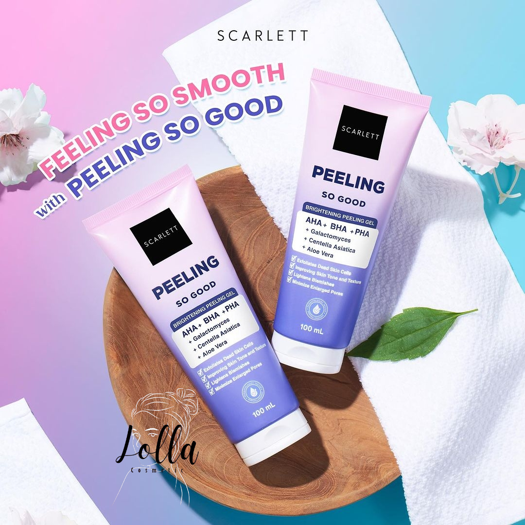 Lolla 🩷 Scarlett Whitening Peeling Gel Peeling So Good 100ml | Lazada ...