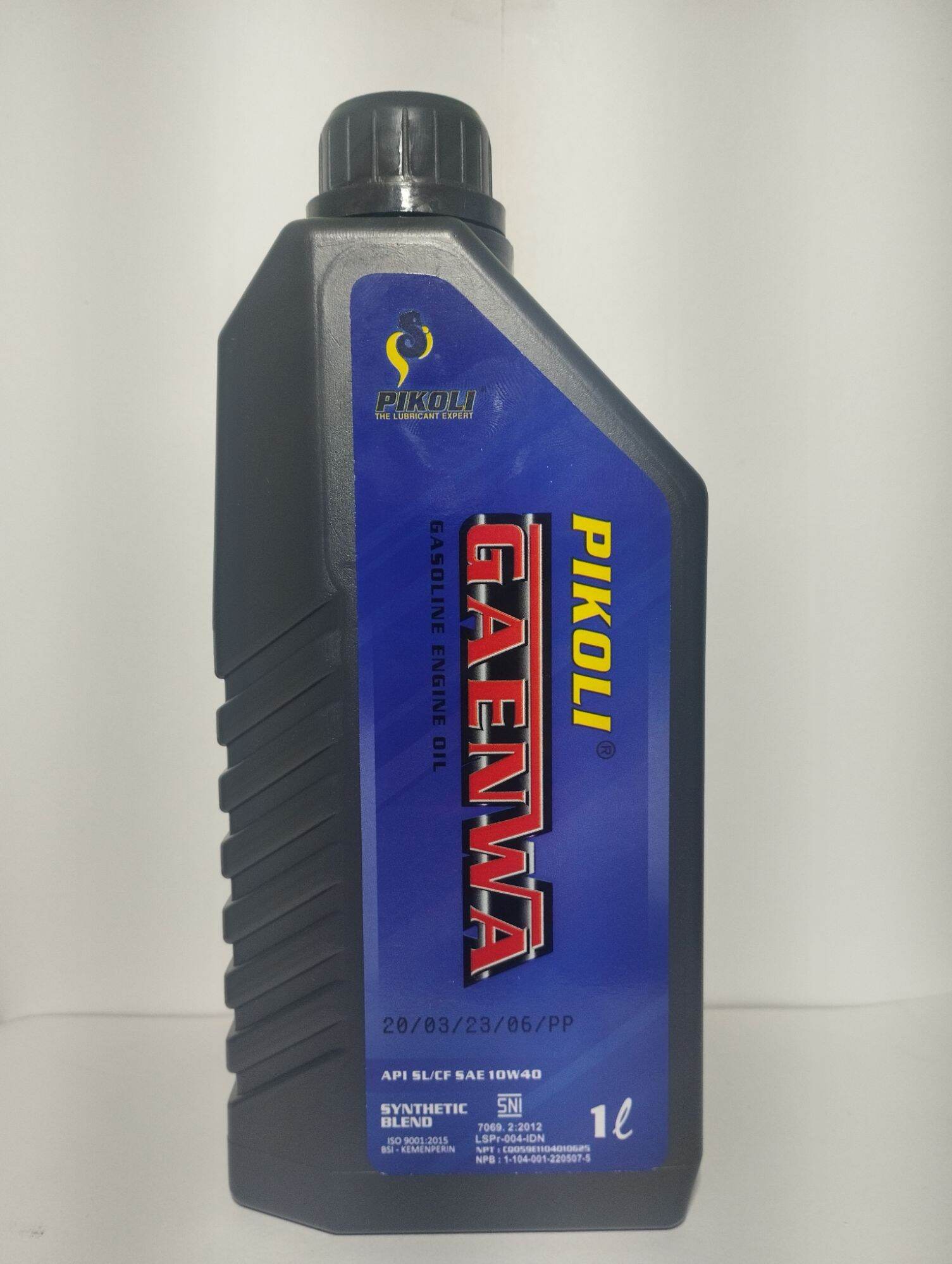 Oli Motor Sport Pikoli Gaenwa 10w -40 1.L | Lazada Indonesia