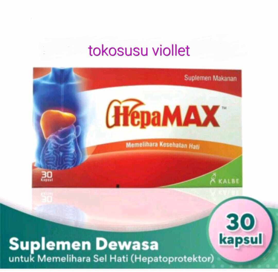 Hepamax box isi 30 kapsul | Lazada Indonesia