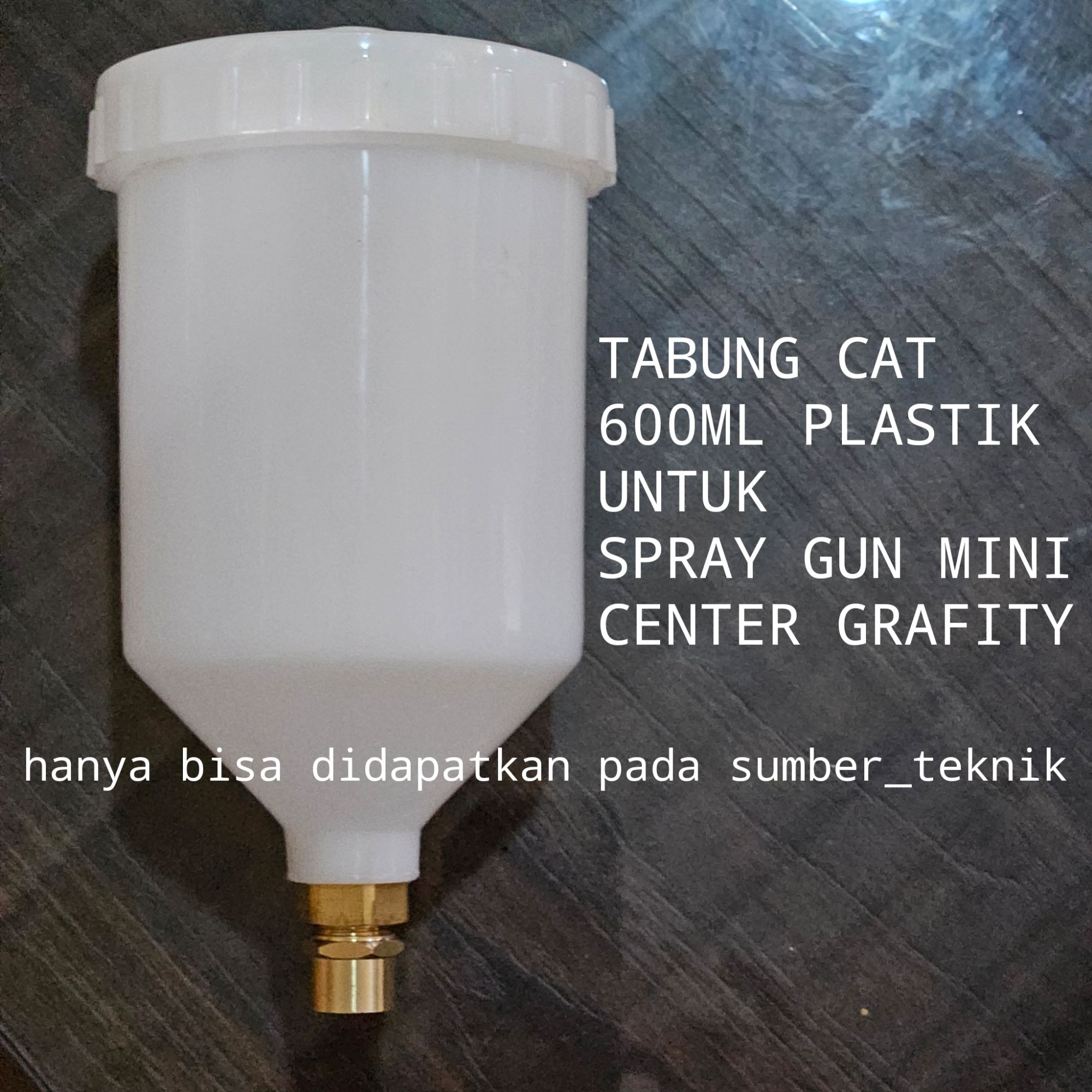 Tabung Cat 600ml Untuk Spray Gun Mini | Lazada Indonesia