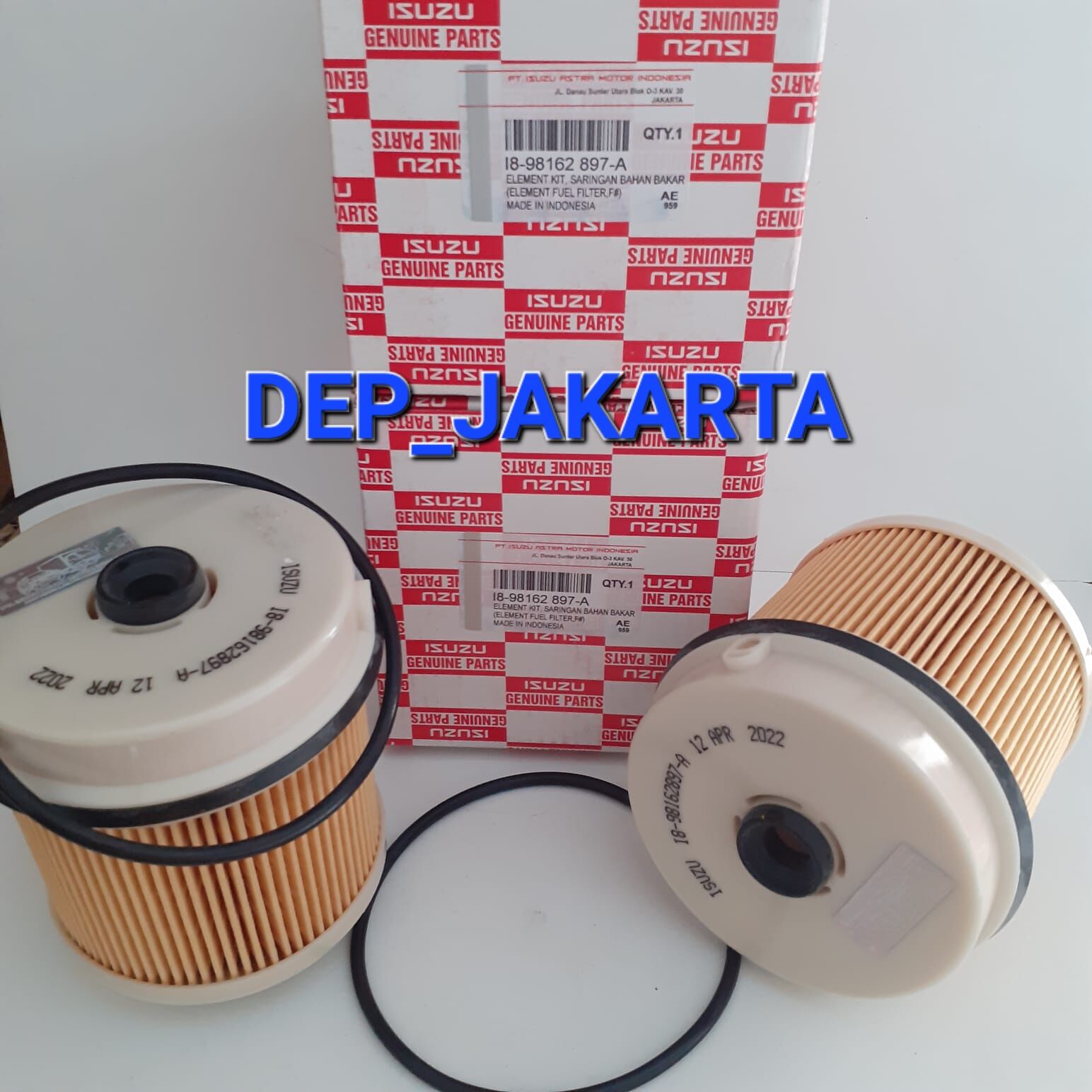 FUEL FILTER SARINGAN SOLAR ISUZU GIGA ISUZU BORNEO UP ATAS | Lazada ...