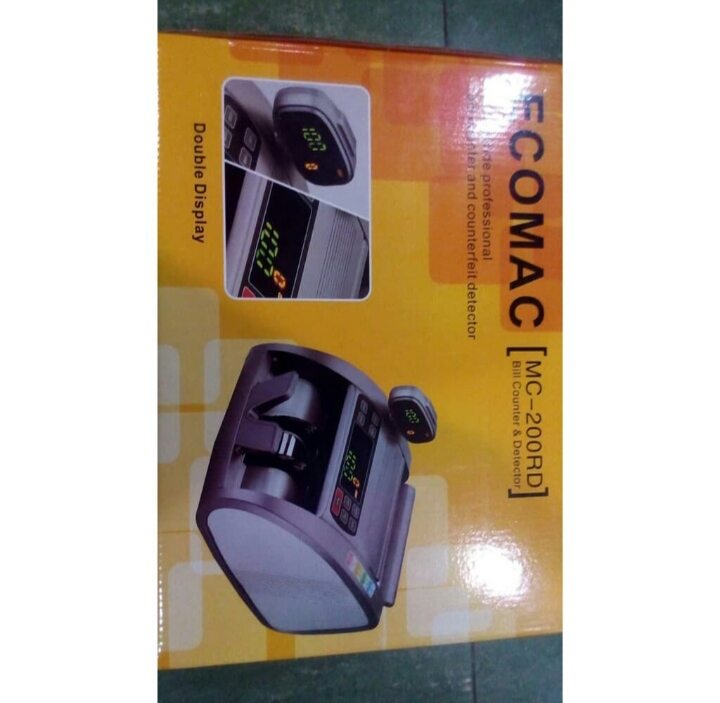 ECOMAC MC 200RD MESIN HITUNG UANG /DETEKSI UANG RUPIAH, DOLLAR, EURO ...