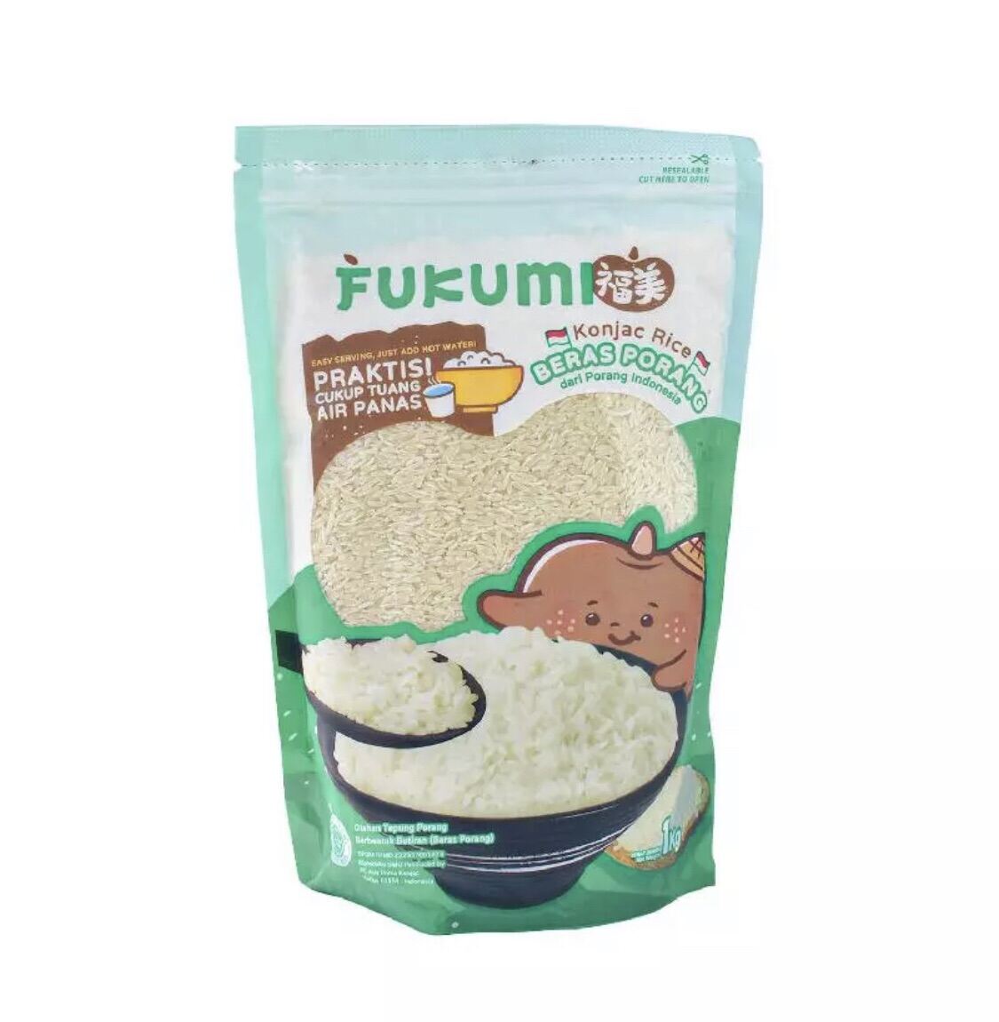 Fukumi beras porang 1kg | Lazada Indonesia