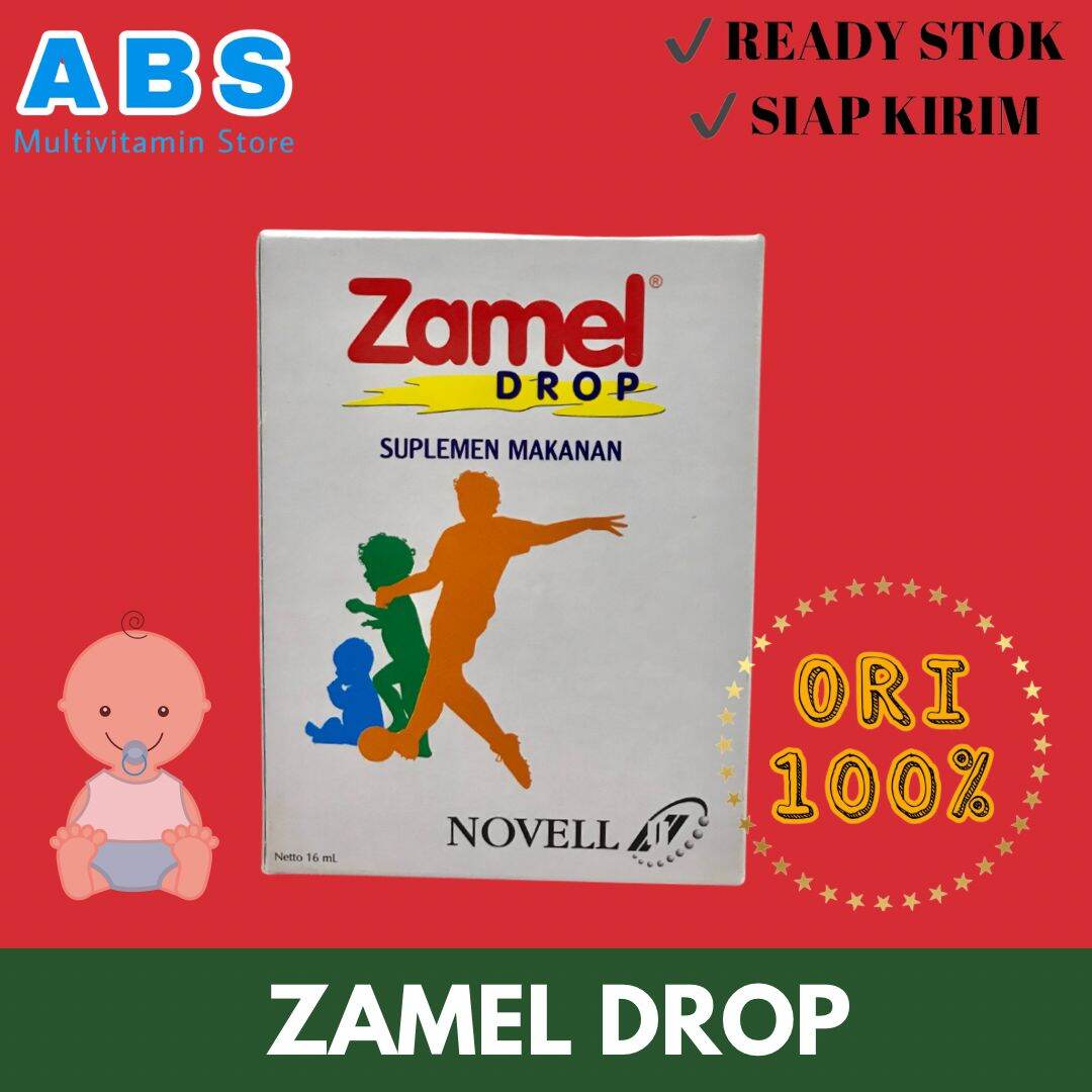 Zamel drops 16 ml multivitamin | Lazada Indonesia