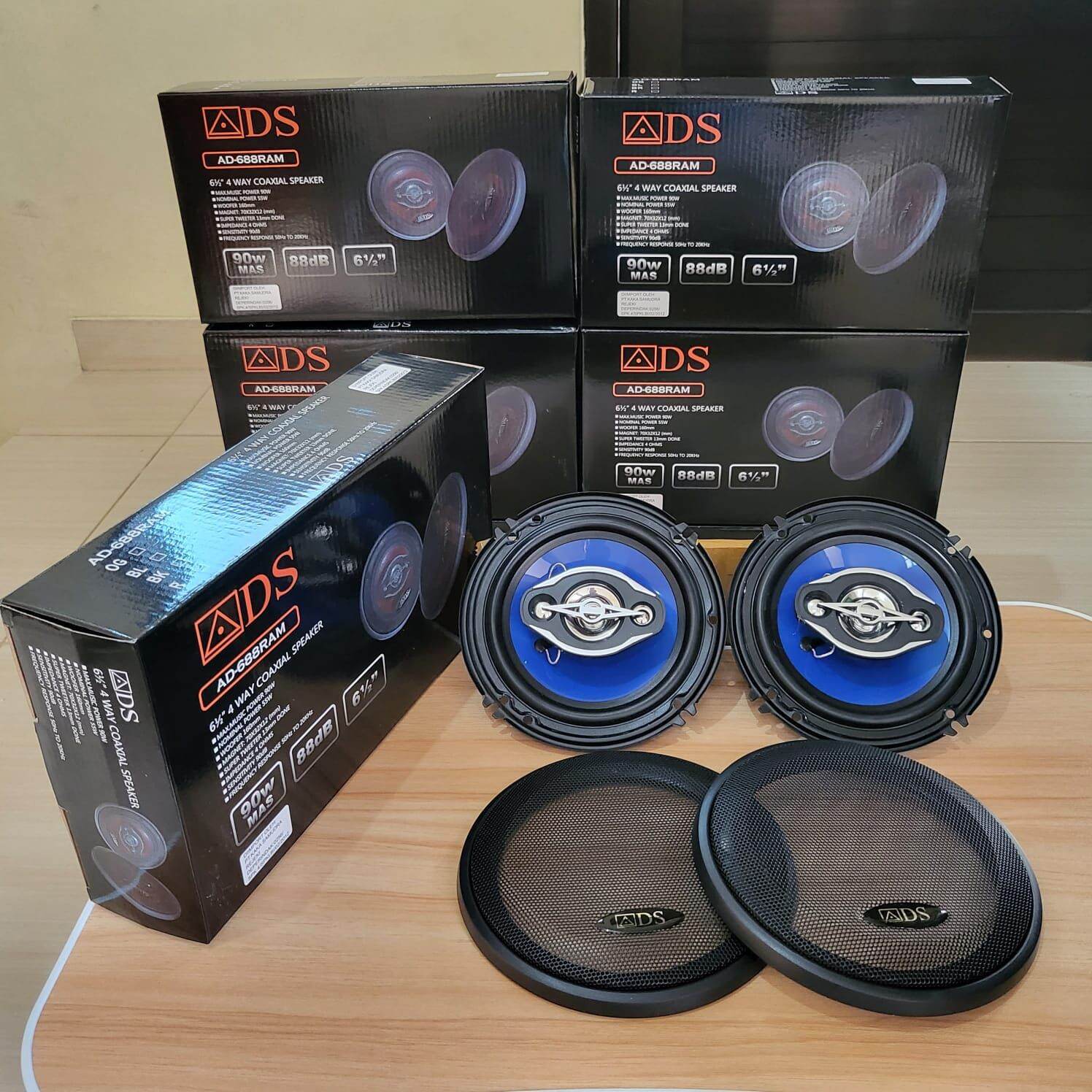 Speaker Mobil 6.5 Inchi ADS Speker Mobil Universal 6.5 INCHI | Lazada ...
