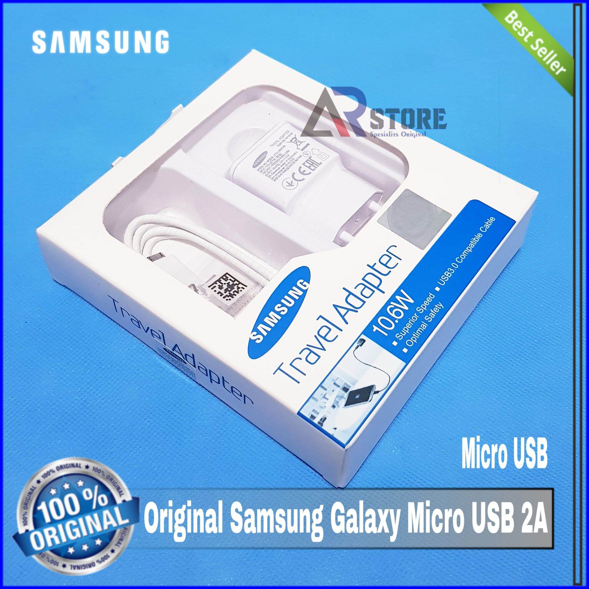 Charger Samsung Galaxy A03 A03 Core ORIGINAL 100% Micro USB 10 Watt ...