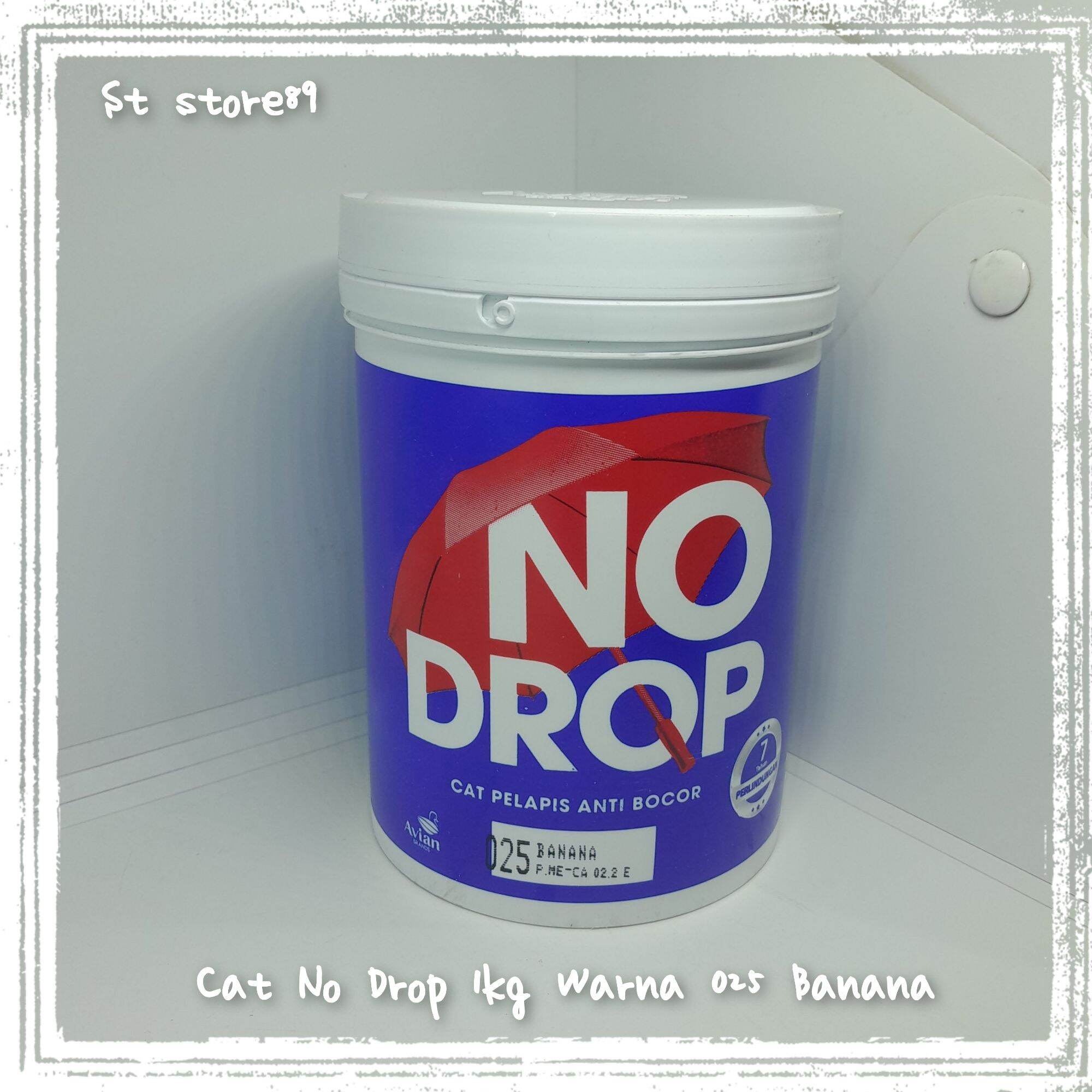 Cat No Drop 1kg Warna 025 Banan | Lazada Indonesia