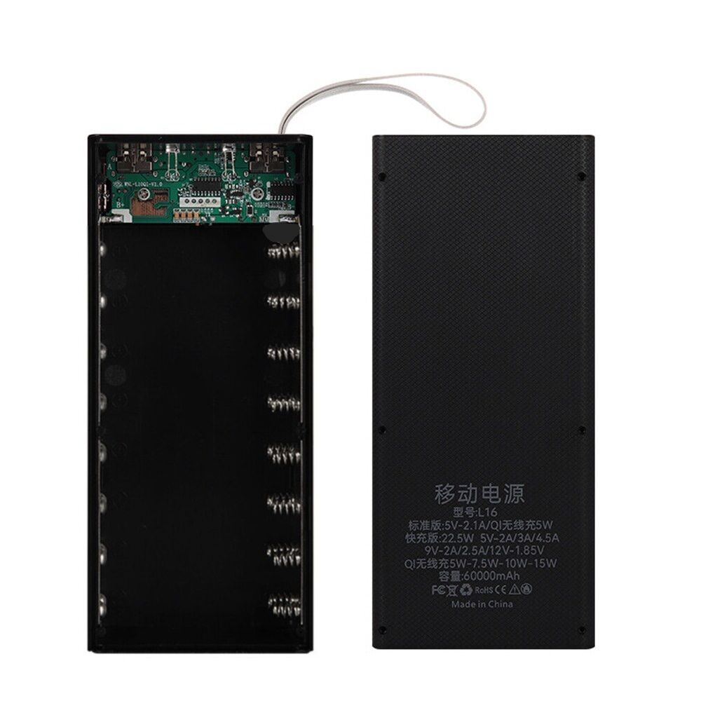 modul Casing Power Bank Diy 16x18650 Dengan Layar Lcd Bisa Dilepas ...