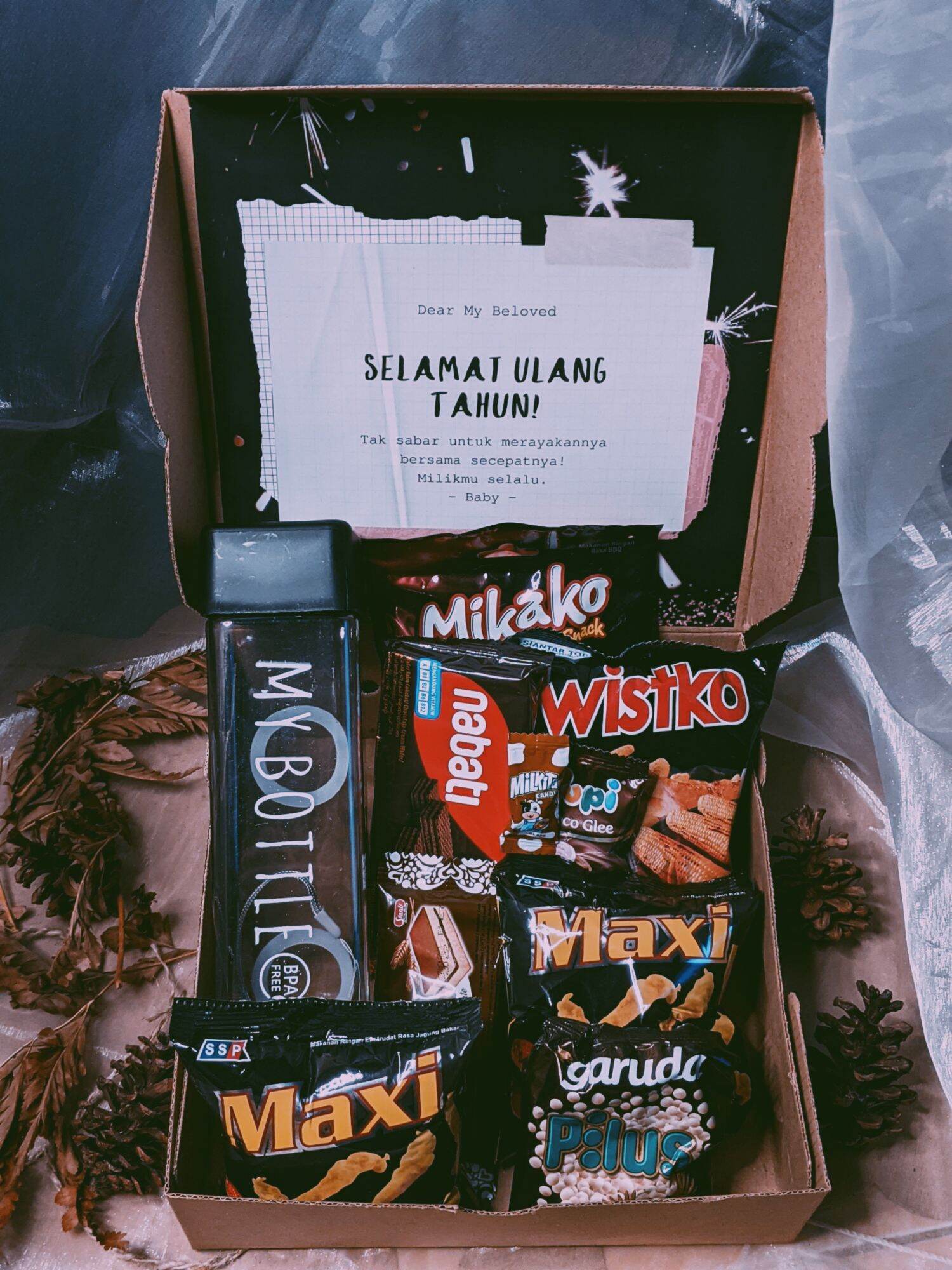 [incrediblegifts.id] Snack Box Black Series / Hampers / Gift / Hadiah ...