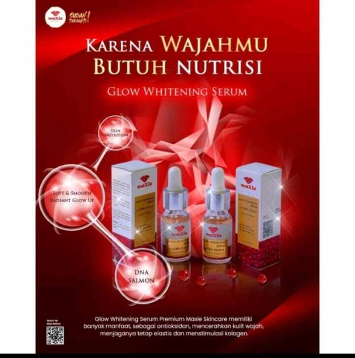 Paket Maxie Glow Skincare & Serum DNA Salmon Maxie Original | Lazada ...