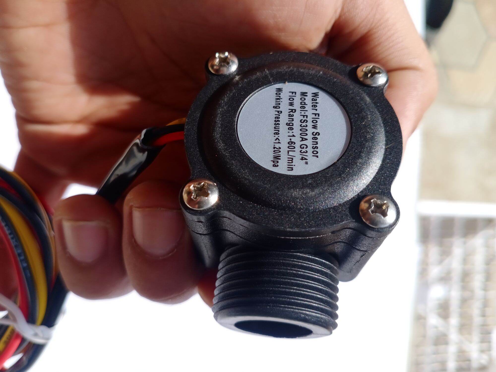 flow sensor plastik Sea 3/4 + socket kabel | Lazada Indonesia