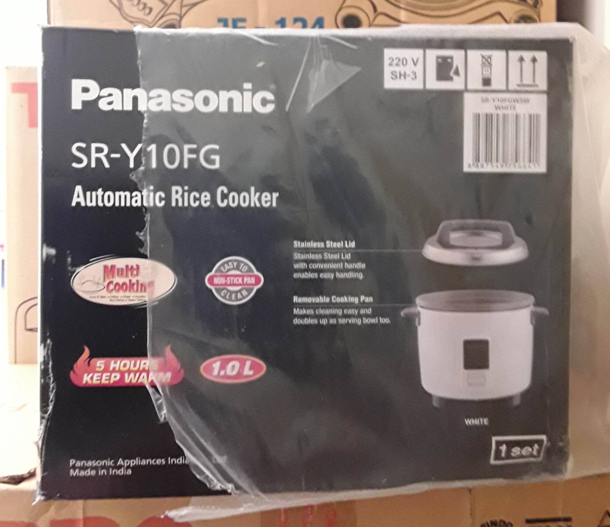 PANASONIC RICE COOKER SR 10 FG AUTOMATIC PENANAK NASI OTOMATIS 1 LITER ...