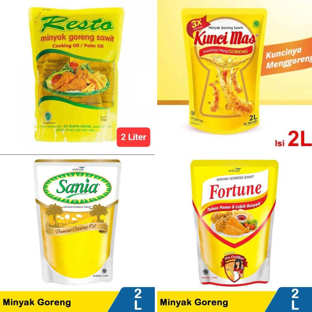 Minyak Goreng 2 Liter Pouch Premium Bening | Lazada Indonesia