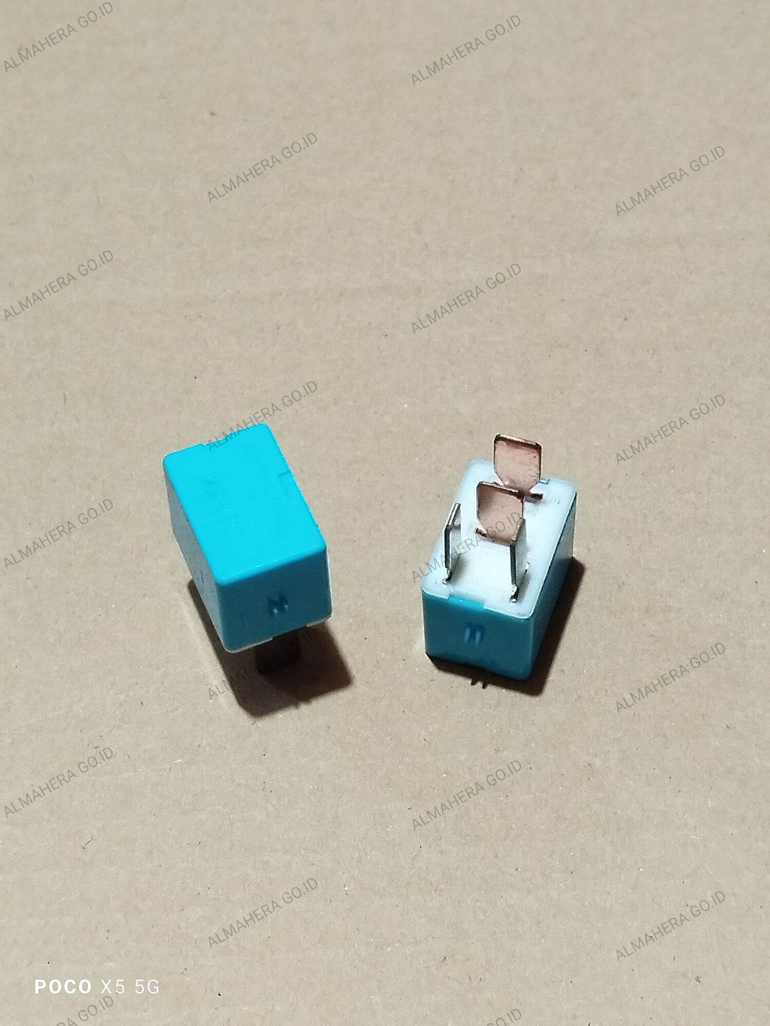 Relay biru riley Denso 12V kaki 4 universal original | Lazada Indonesia