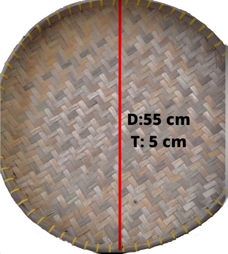 Tampah Bambu Besar 55 Cm | Lazada Indonesia