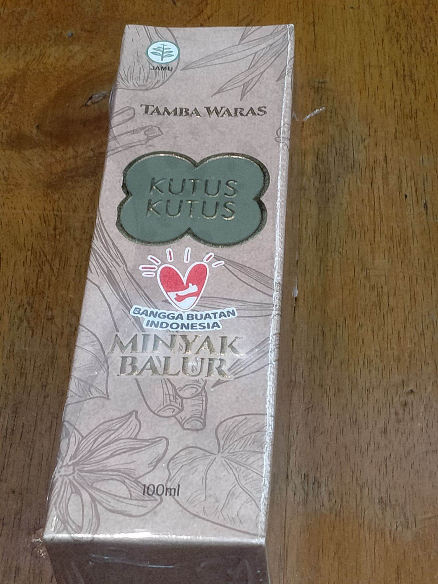 Minyak Balur Kutus Kutus 100 Ml Lazada Indonesia