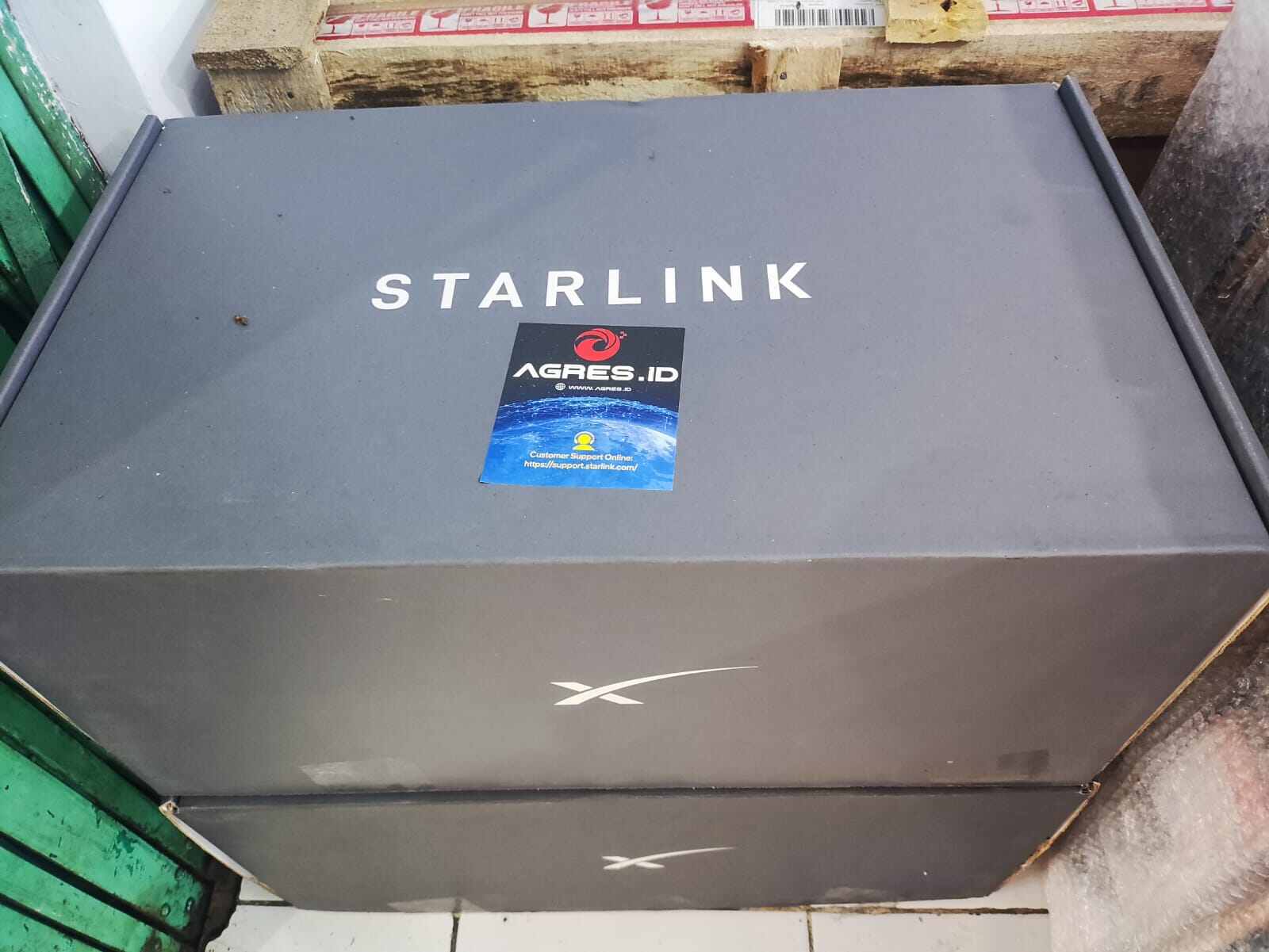 STARLINK Standar Internet Kit Satellite Antenna & Wifi Router Kit ...