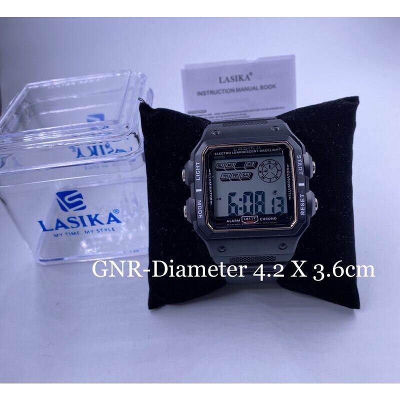Jam Tangan Lasika Pria L897 Digital Water Resistance | Lazada Indonesia