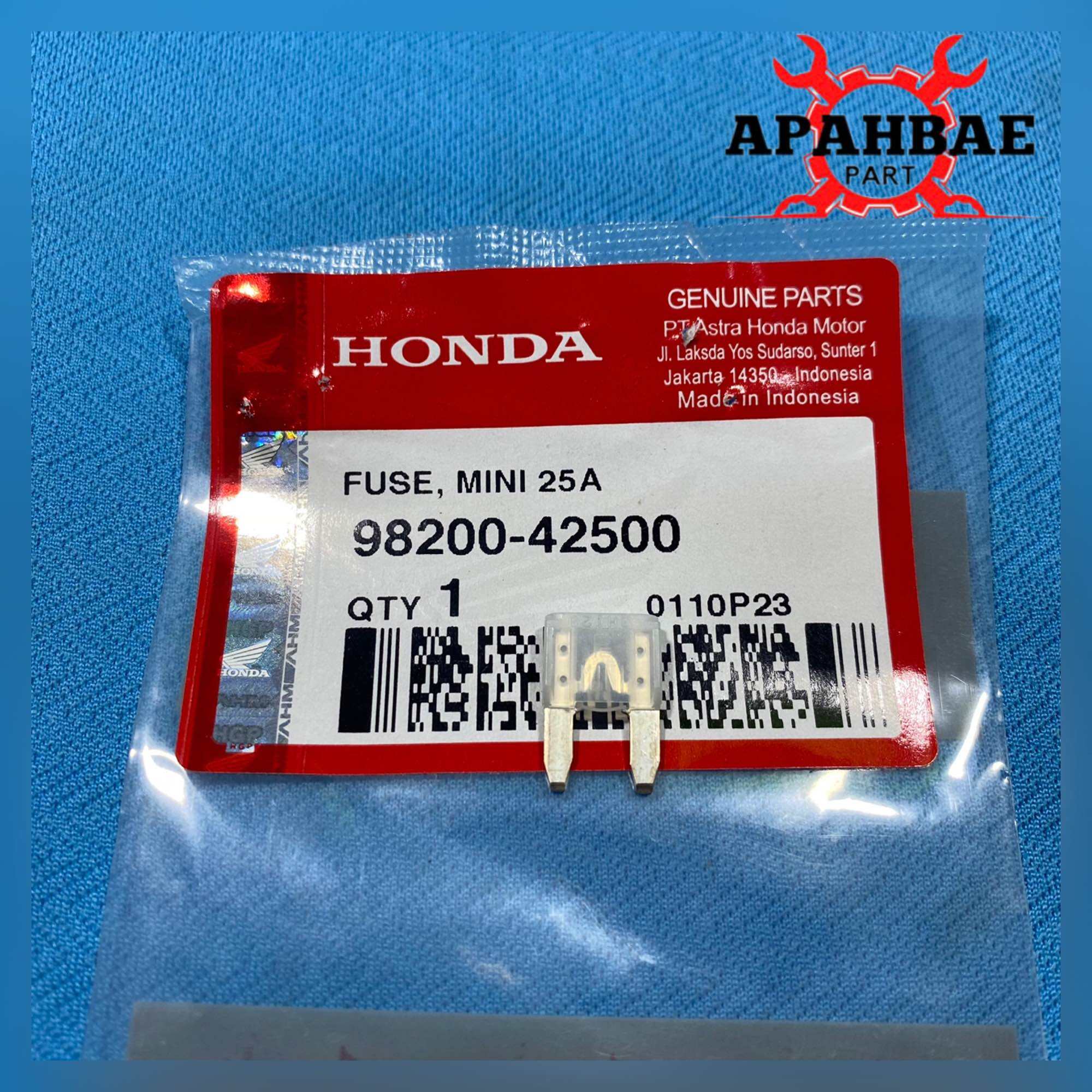 Sikring Motor (Fuse Mini 25A) – BeAT, Vario 125 Vario 150 eSP ADV 150 ...