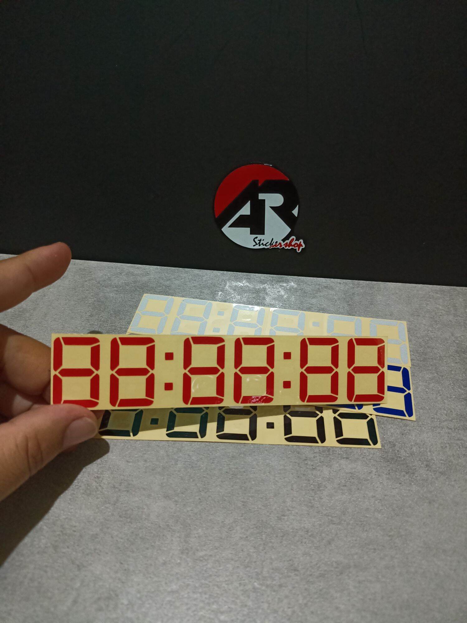 Sticker Angka Digital cutting | Lazada Indonesia