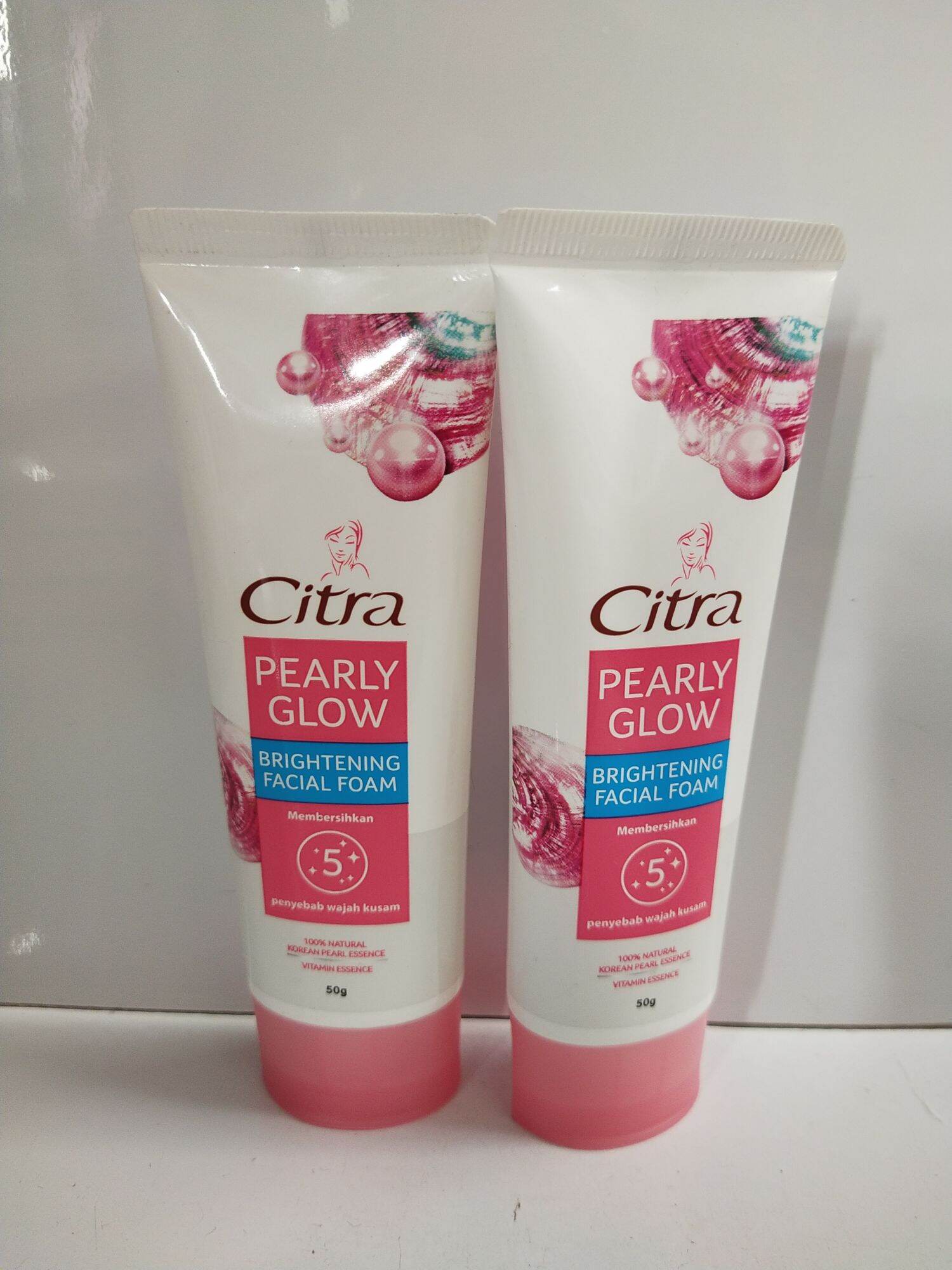Citra Facial Foam 2 x 50g(2 Produks) Pearly Glow | Lazada Indonesia