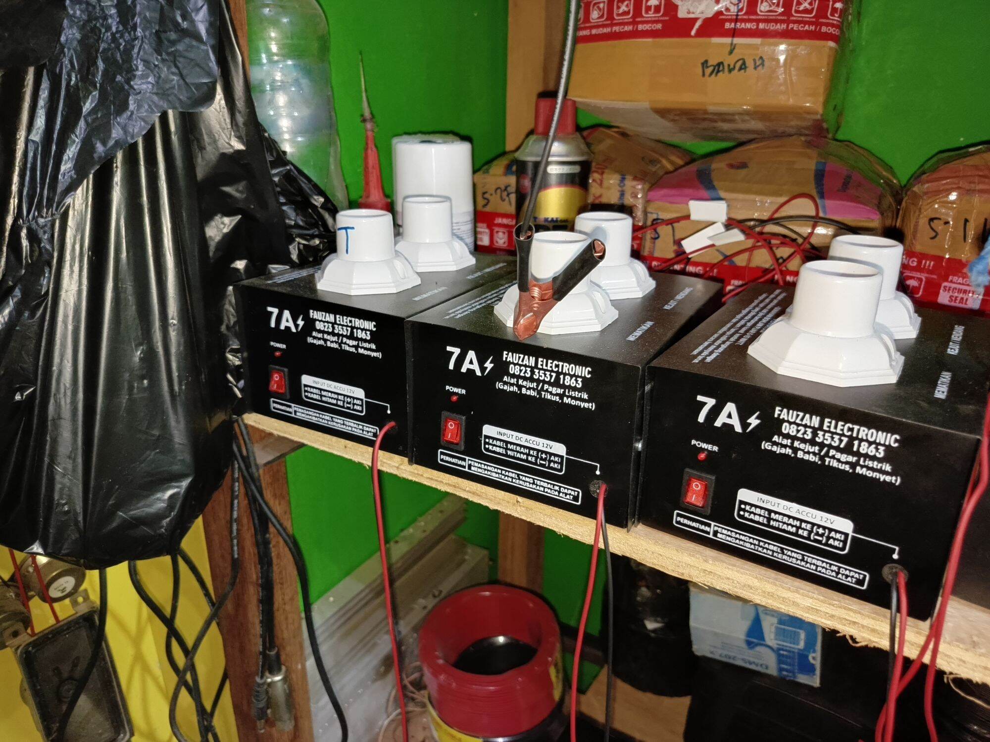 ALAT PEMANCAR ARUS SETRUM KEJUT BABI TIKUS GAJAH MONYET 3150watt PAGAR ...