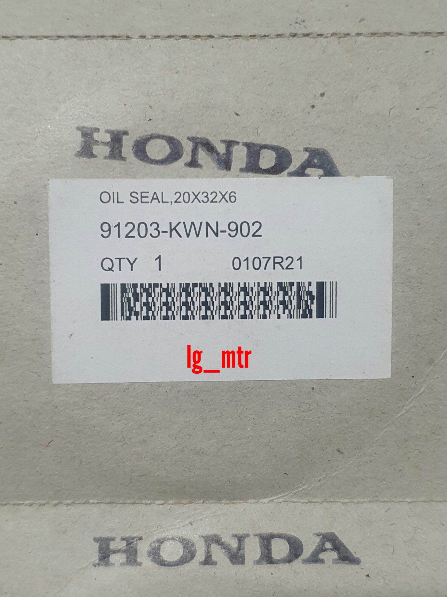 SIL SEAL AS PULLEY BELAKANG 20X32X6 ADV 150 160 BEAT LED GENIO PCX 150 ...