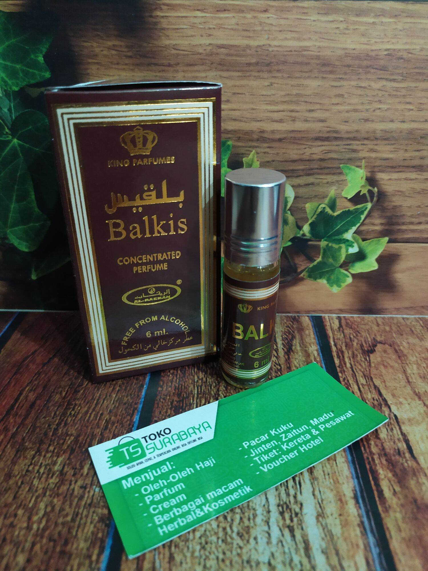 Parfum Al Raehan 6Ml Aroma Balkis Minyak Wangi Original Arab Saudi ...