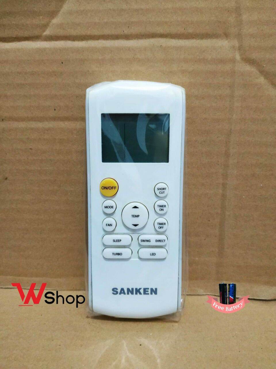 REMOT AC SANKEN TURBO , DAN PANASONIC ORIGINAL - Air Conditioner ...