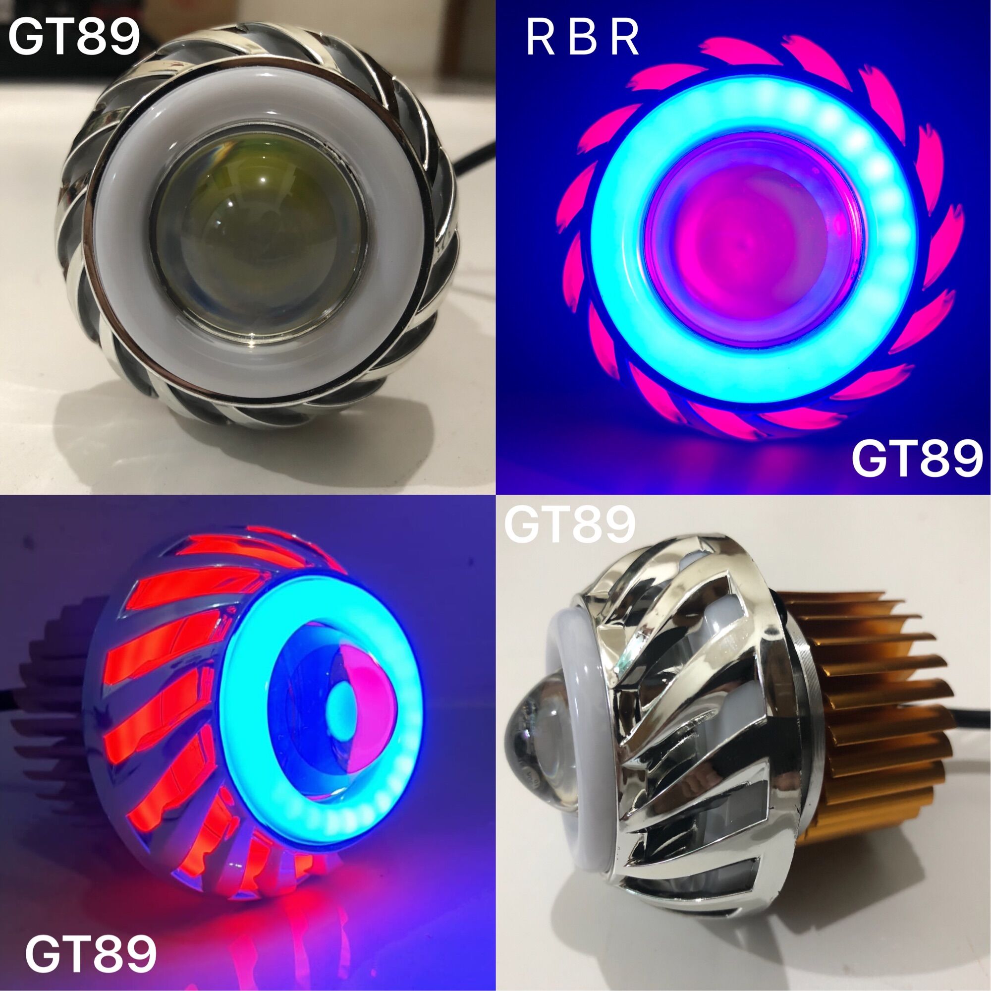 LED PROJIE MINI 2.5 INC AE RUNNING FLASH GERAK PROJI LED UTAMA MOTOR ...