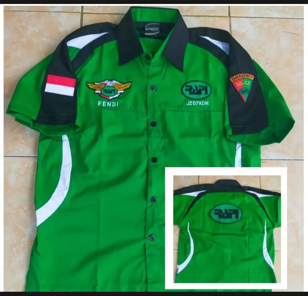 baju kemeja rapi kombinasi/ kemeja rapi radio kombinasi | Lazada Indonesia