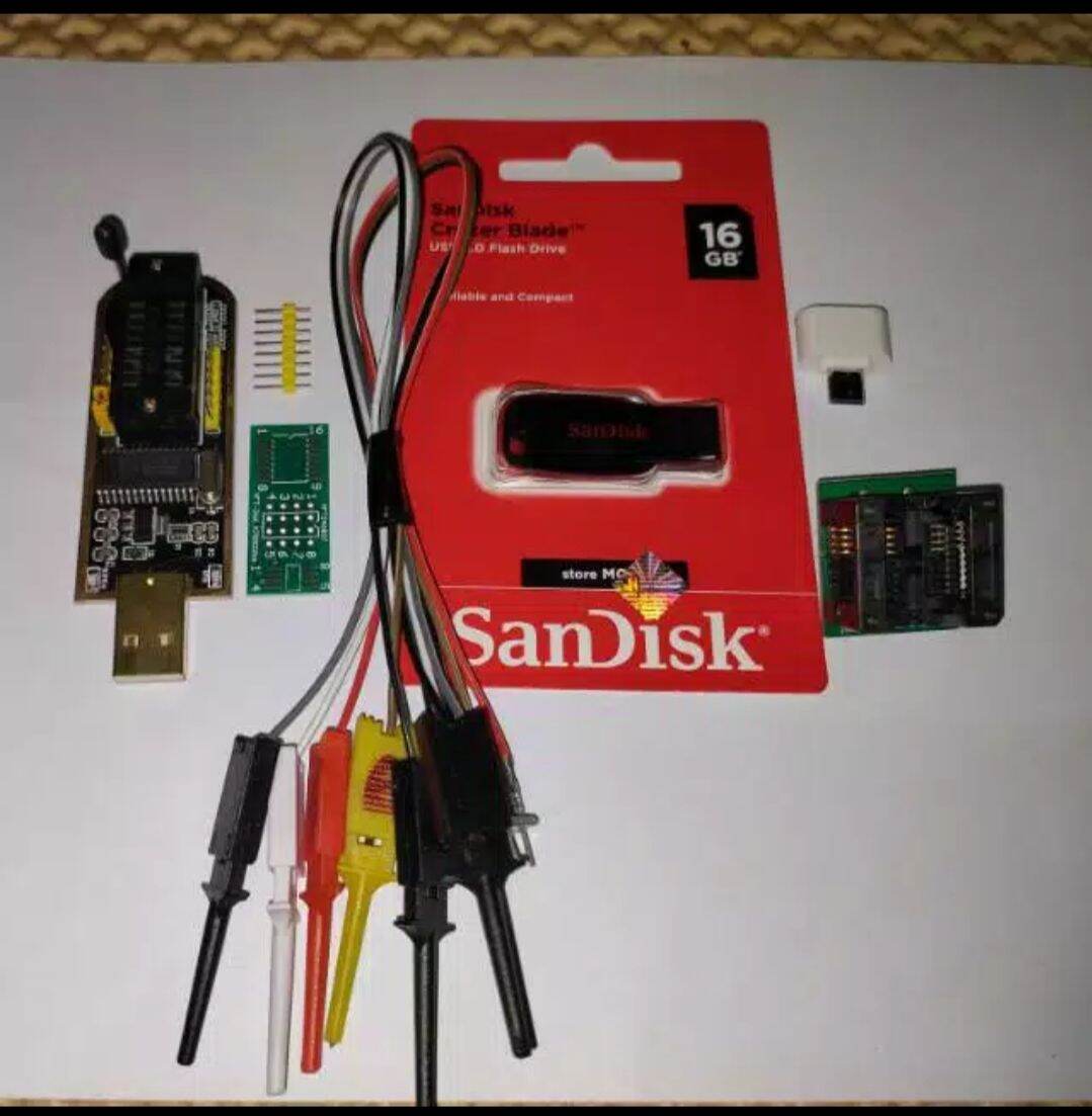 CH341A Alat Flash IC Eeprom dan firmware TV software Reciver | Lazada Indonesia