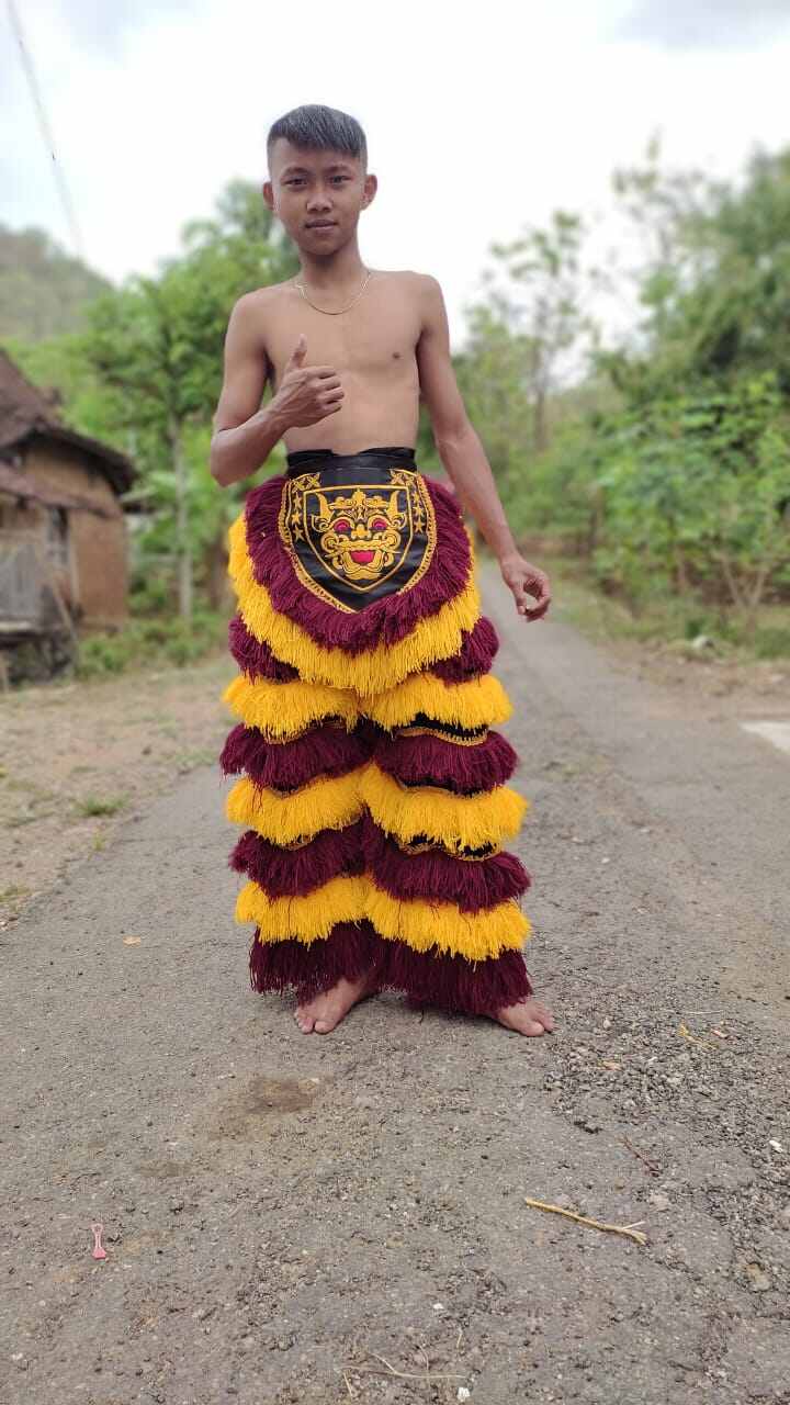 sual barong dewasa warna marun kuning (buto) | Lazada Indonesia