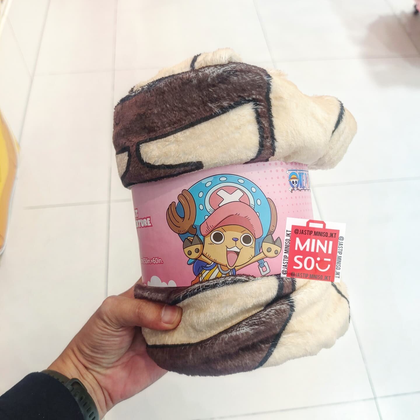 MINISO 🆕 Extra Large Blanket / Selimut ONEPIECE Classic Collection ...