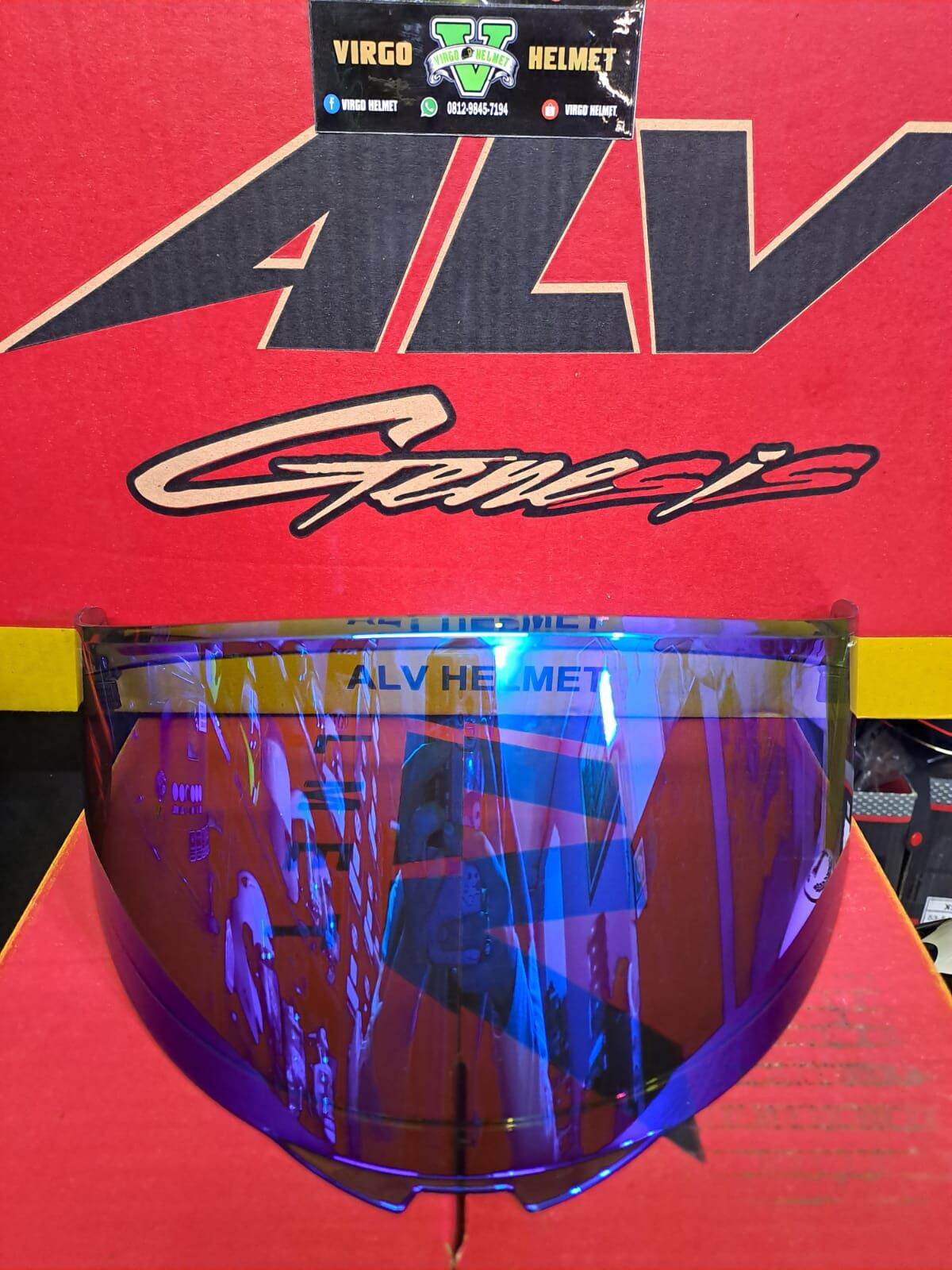 VISOR HELM ALV GENESIS ORIGINAL | Lazada Indonesia