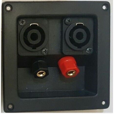 Terminal speaker Box kotak segi 2 PIN speakon spikon | Lazada Indonesia
