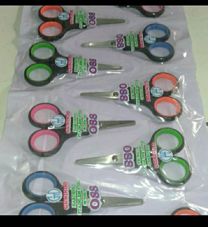 gunting kecil panjang 12 cm harga per biji | Lazada Indonesia
