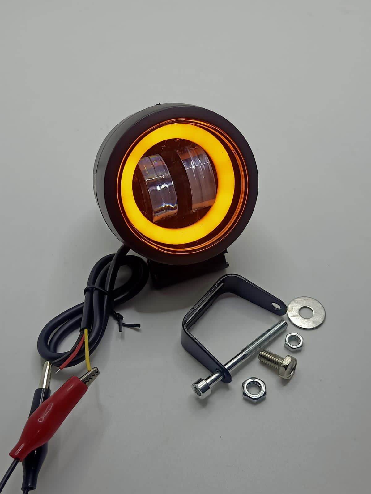 MINI DAYMAKER 2 LED 4D SOROT SUPER TERANG 12V DC 6W/LAMPU SOROT ...
