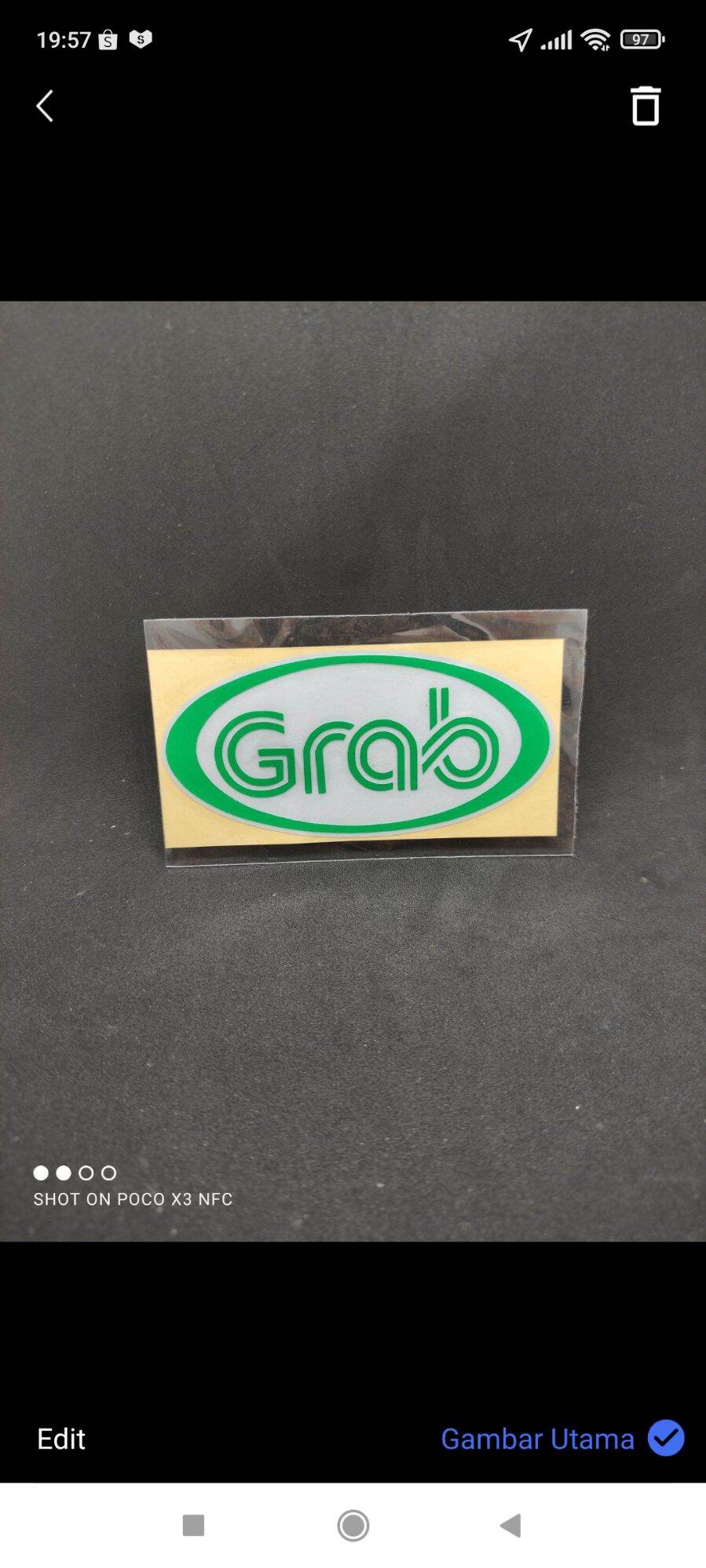 stickee cutiing logo grab | Lazada Indonesia