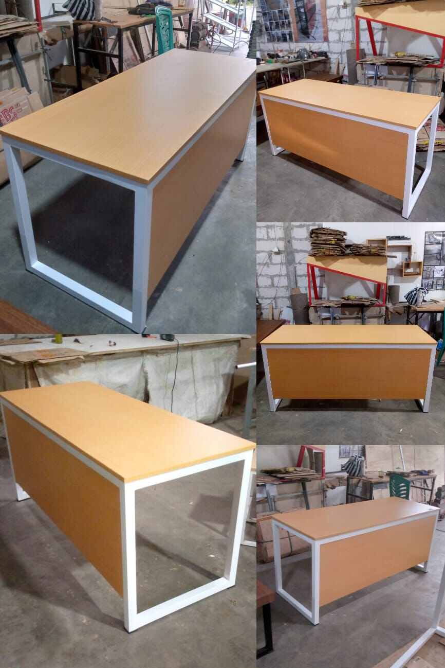 meja kerja modesty ukuran 150*60*75 meja direktur staff karyawan ...