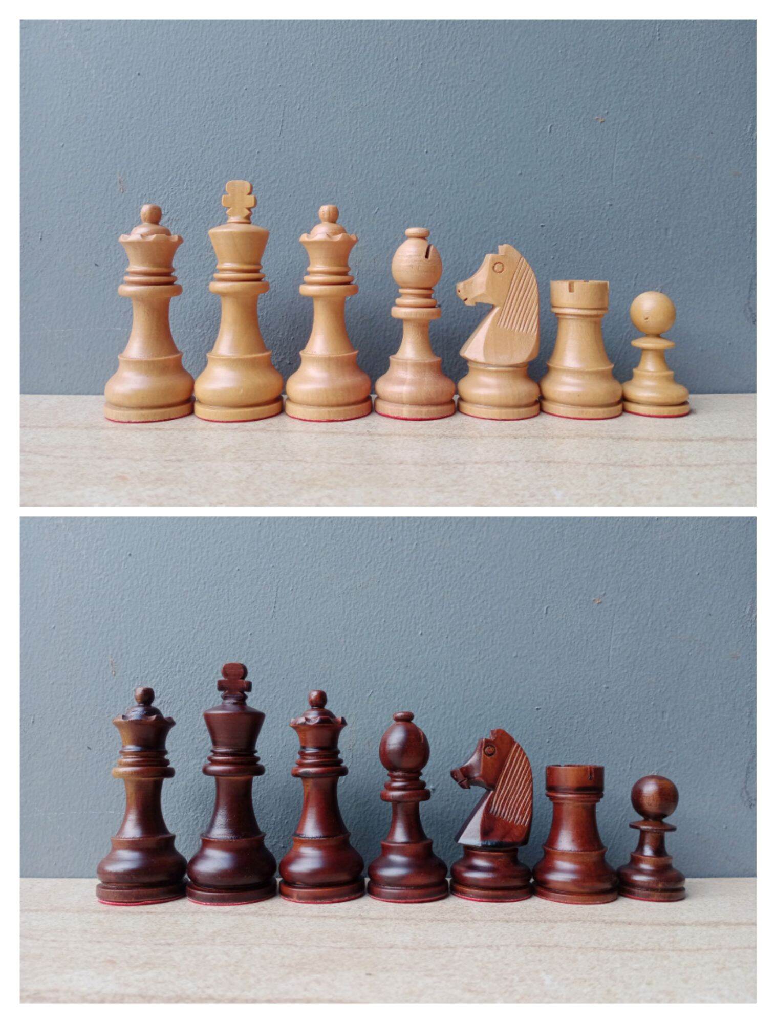 set bidak catur kayu premium dan papan lipat 4 | Lazada Indonesia