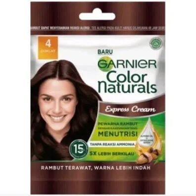 Garnier Color Naturals Express Cream Semir Sachet 30 ml | Lazada Indonesia