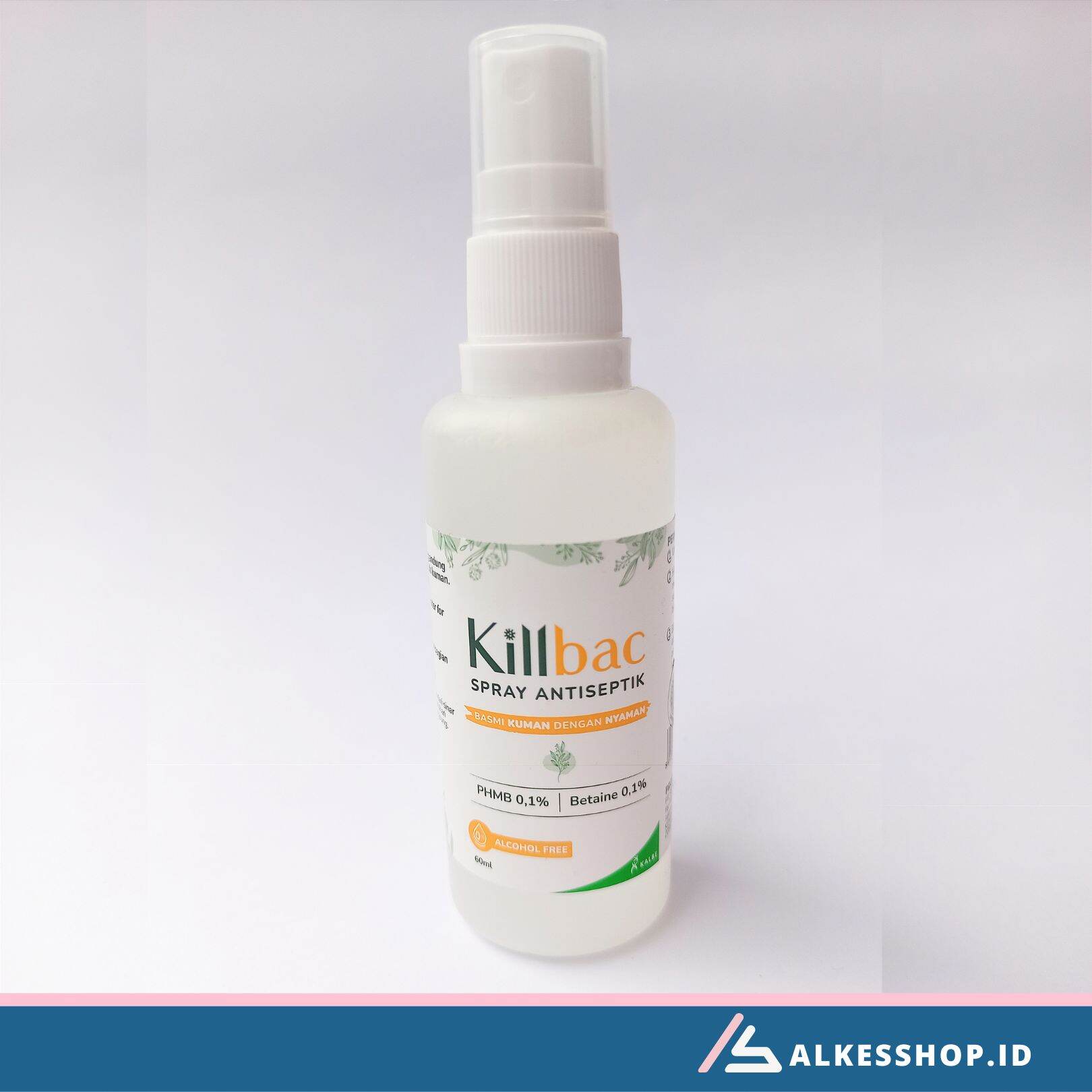 KILLBAC KALBE Spray Antiseptik Luka 60 ML Killbac Wound Irrigation ...