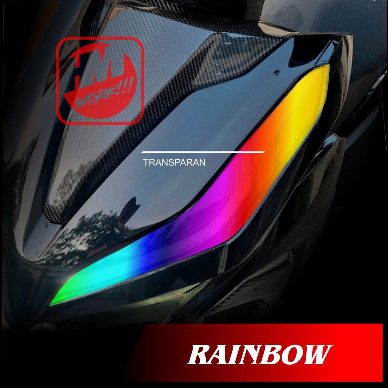 STICKER ALIS RAINBOW DAN RGB | Lazada Indonesia
