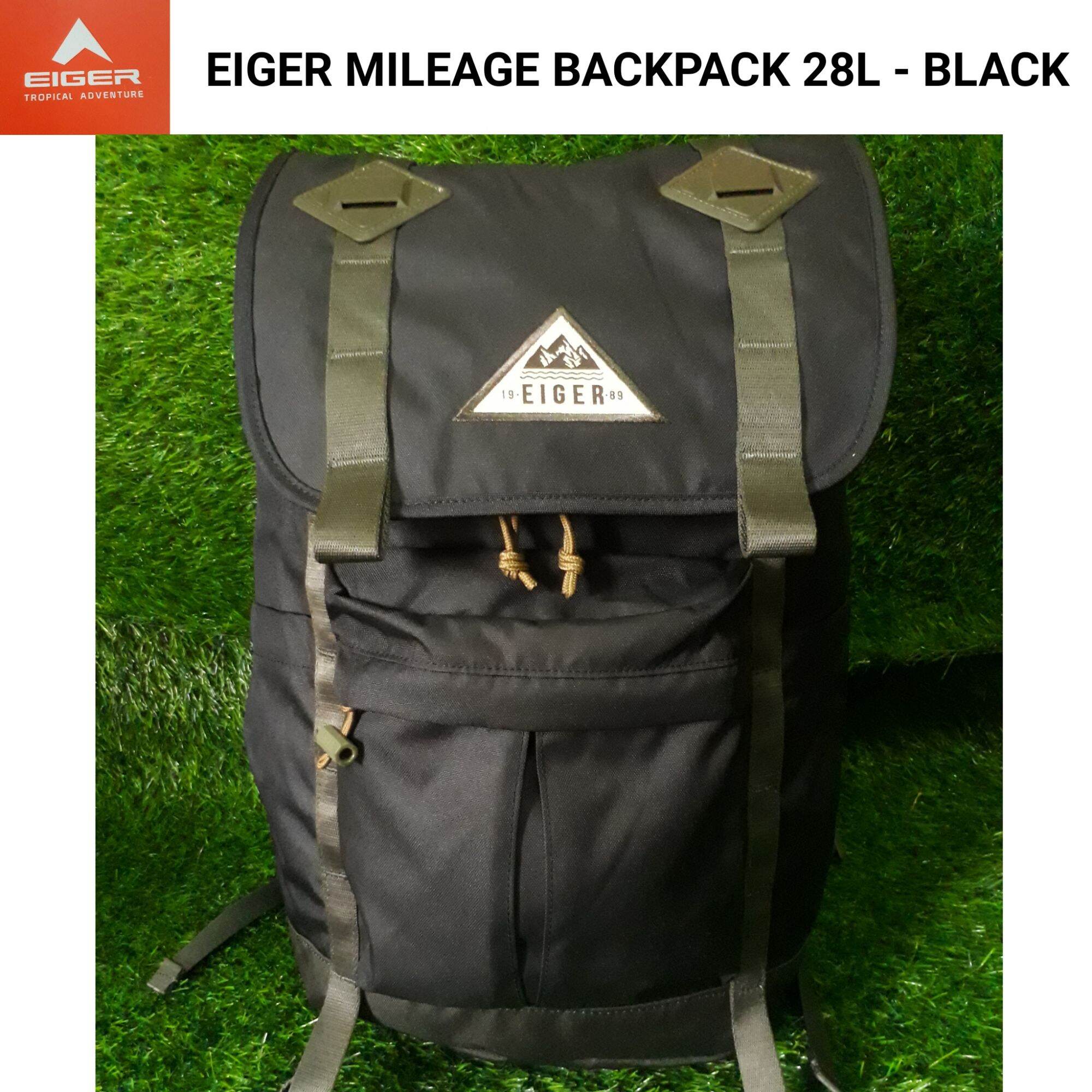 EIGER MILEAGE LAPTOP BACKPACK TAS RANSEL | Lazada Indonesia