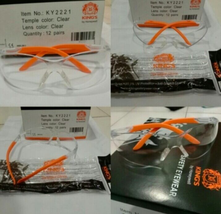 Kacamata Safety King's KY2221 original / Safety eyewear king's KY2221 ...