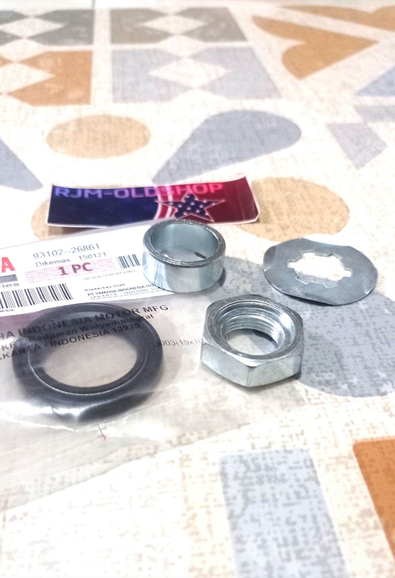 Bosh Gear Mur Gear Plat Gear dan Seal Gear Yamaha RX-King Old dan New ...