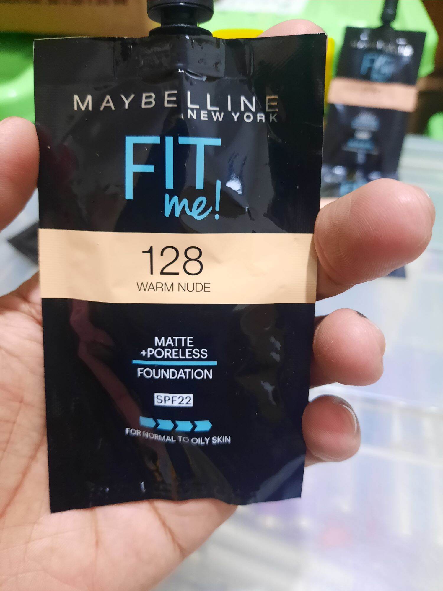MAYBELLINE FITme! MATTE+PORELESS FOUNDATION SACHET 5ml | Lazada Indonesia