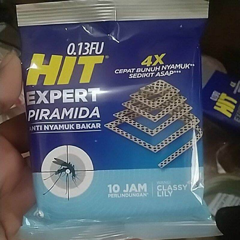 Hit piramida isi 10 obat nyamuk bakar, Hit Magic Piramida, Hit Expert ...
