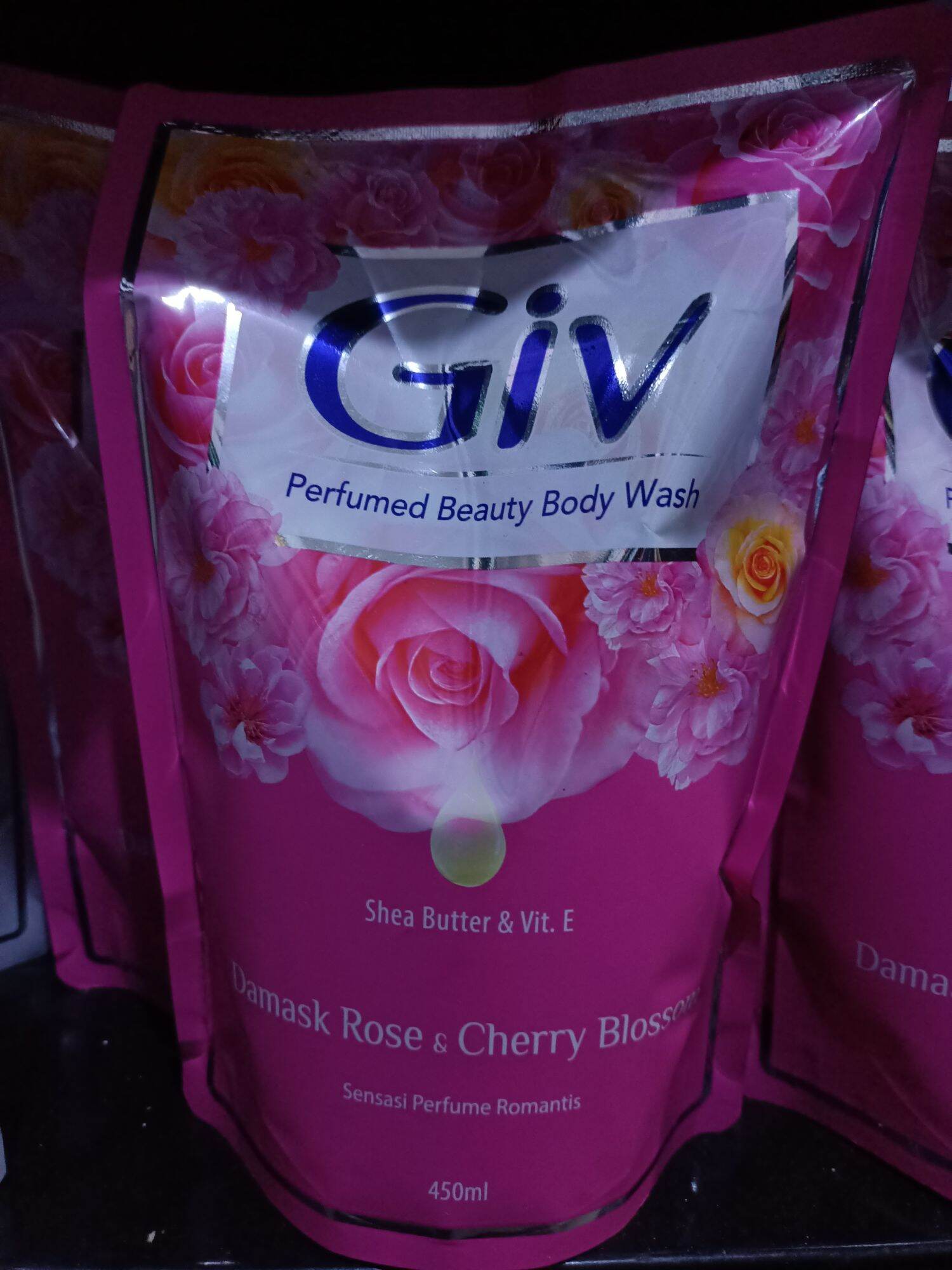 GIV Bodywash Mulberry Pouch 450ml | Lazada Indonesia